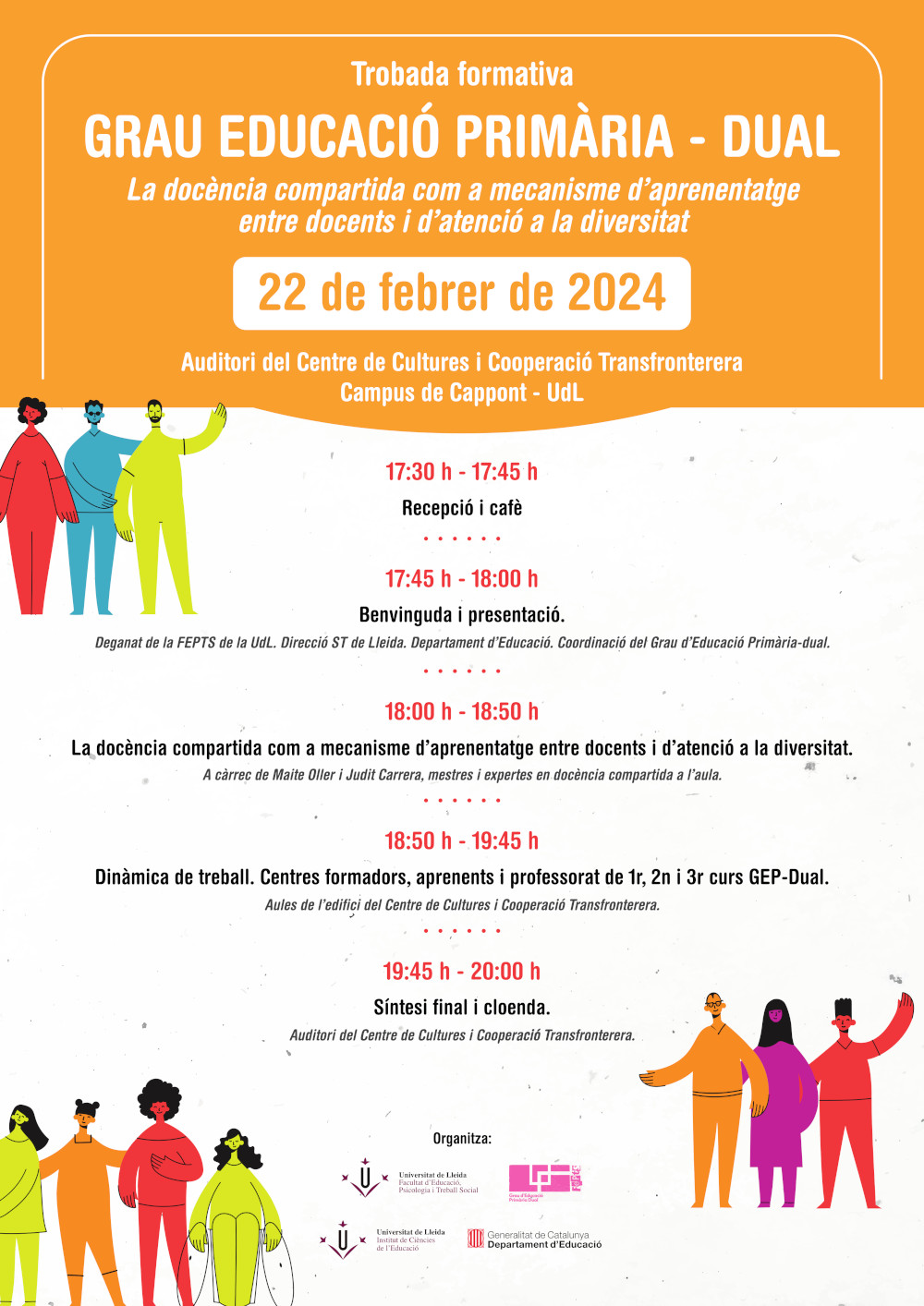 Trobada formativa: La docència compartida com a mecanisme d ...