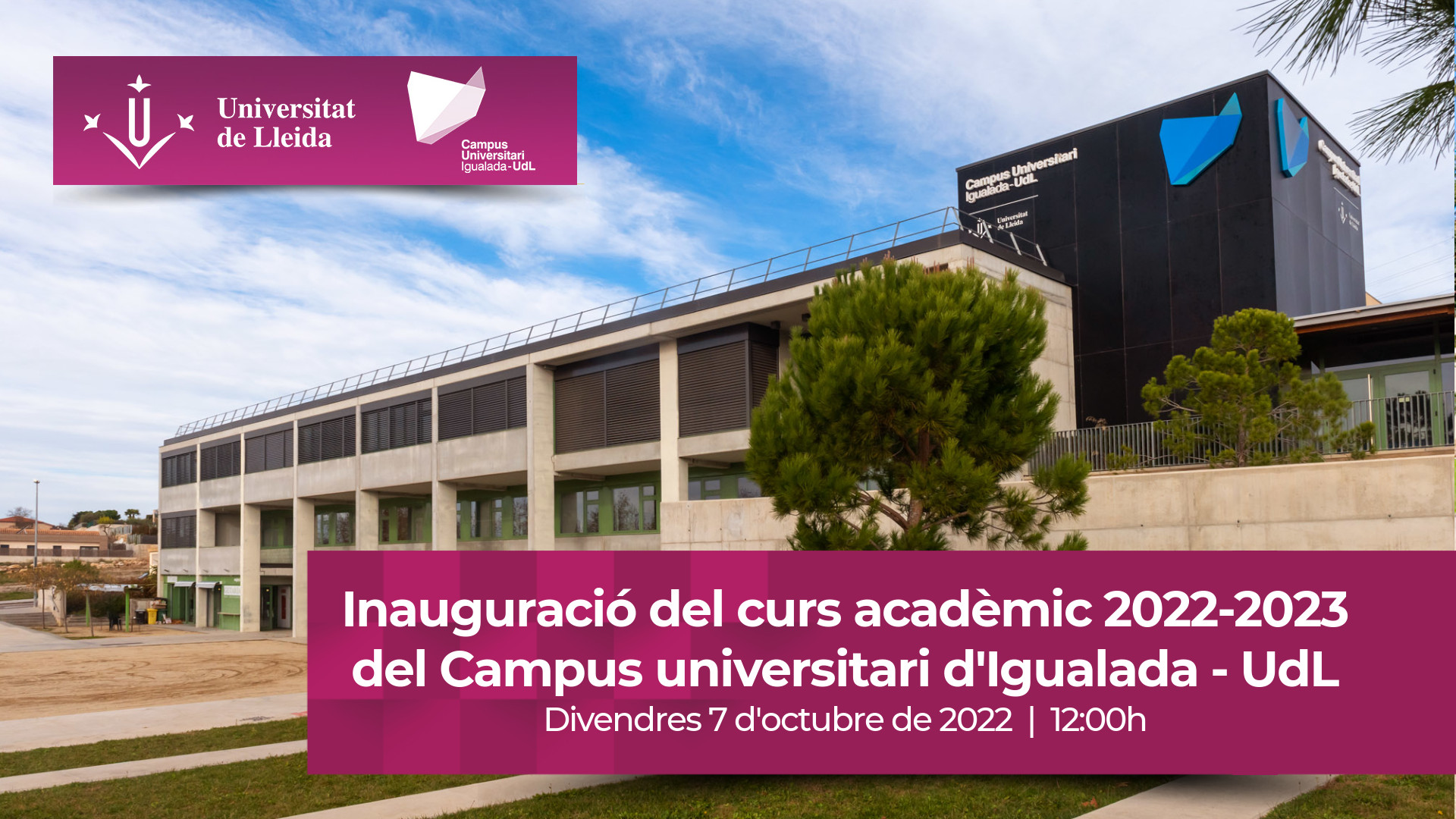 Inauguració del curs acadèmic 2022/23 del Campus Universitari d ...